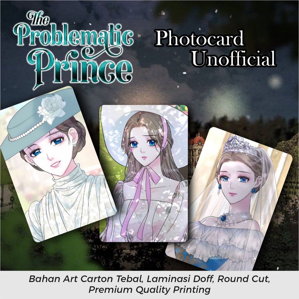 Jual PHOTOCARD ERNA DNEISTER THE PROBLEMATIC PRINCE KARAKTER MANHWA ...