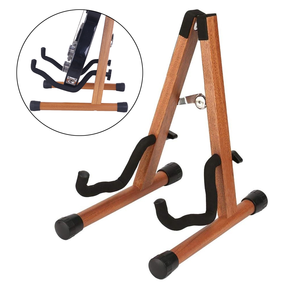 Jual Stand Gitar Kayu, Dudukan Universal Untuk Listrik Akustik Bass ...