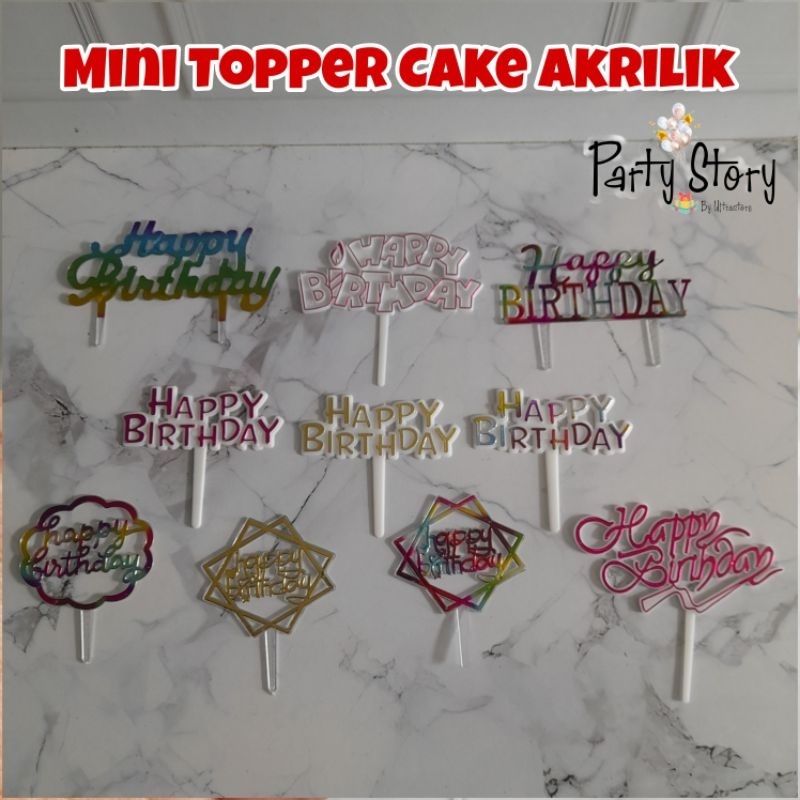 Jual Topper Cake Ulang Tahun | Shopee Indonesia