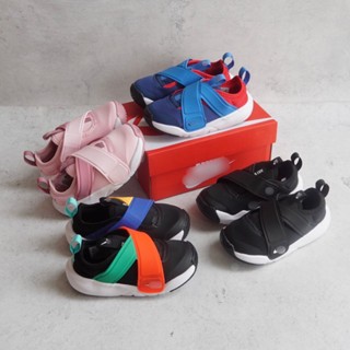 Jual Flex Advance Kids Velcro Sneakers | size 24-37 | black mcc paws ...