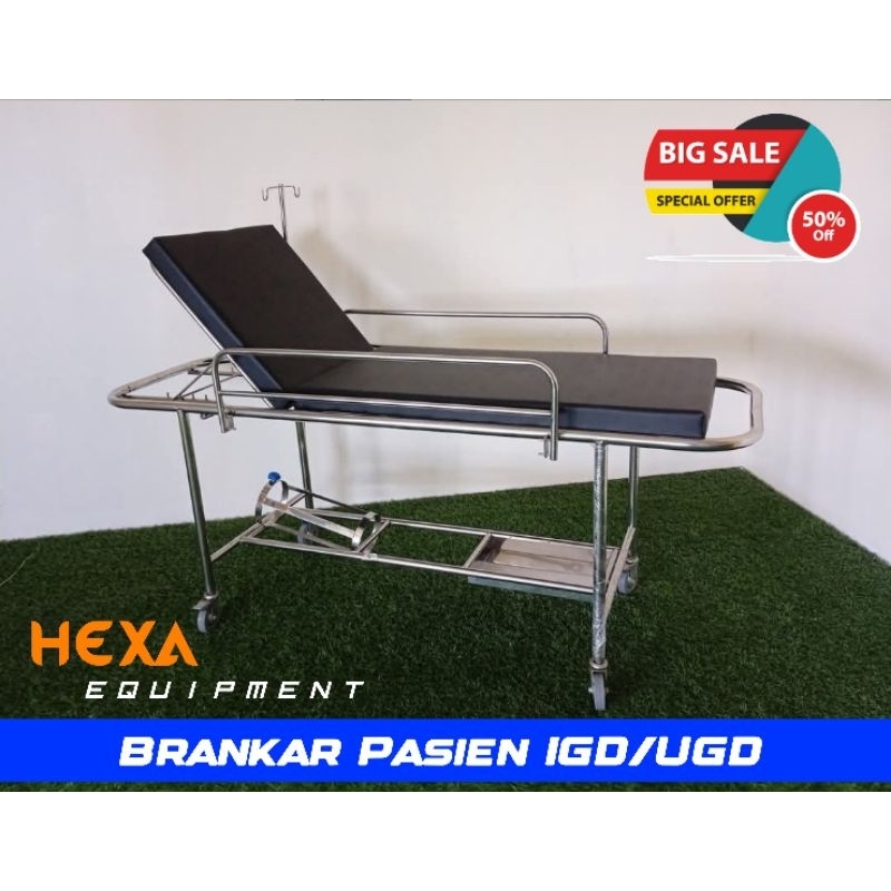 Jual Brankar Dorong IGD UGD Bed Pasien Emergency | Shopee Indonesia
