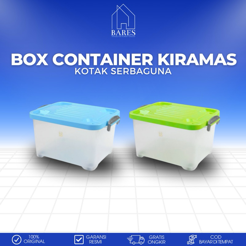 Jual Kiramas Container Box 30 Liter Box Container 30 Liter | Shopee ...