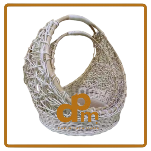 Jual Keranjang Parcel Rotan Model C Cincin | Wadah Box Keranjang ...