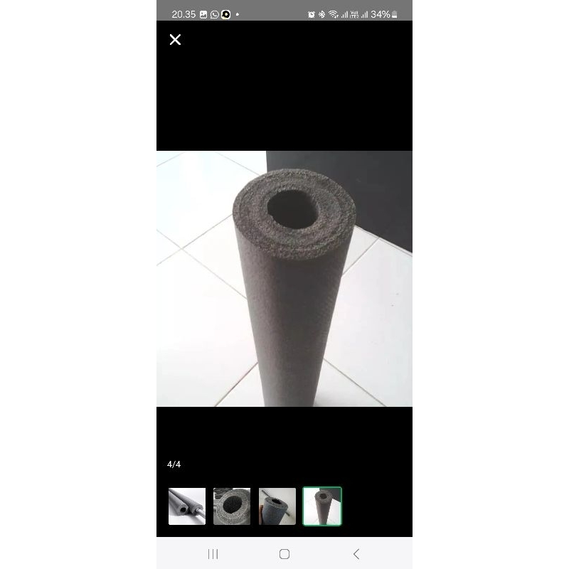 Jual Busa pelindung pipa playground ukuran 1m diameter dalam 5cm ...