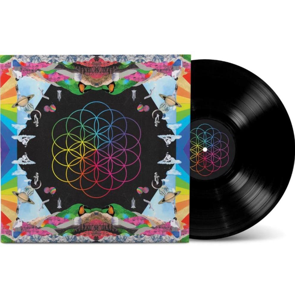 Jual PIRINGAN HITAM / VINYL COLDPLAY - HEAD FULL OF DREAMS (1LP,BLCK ...