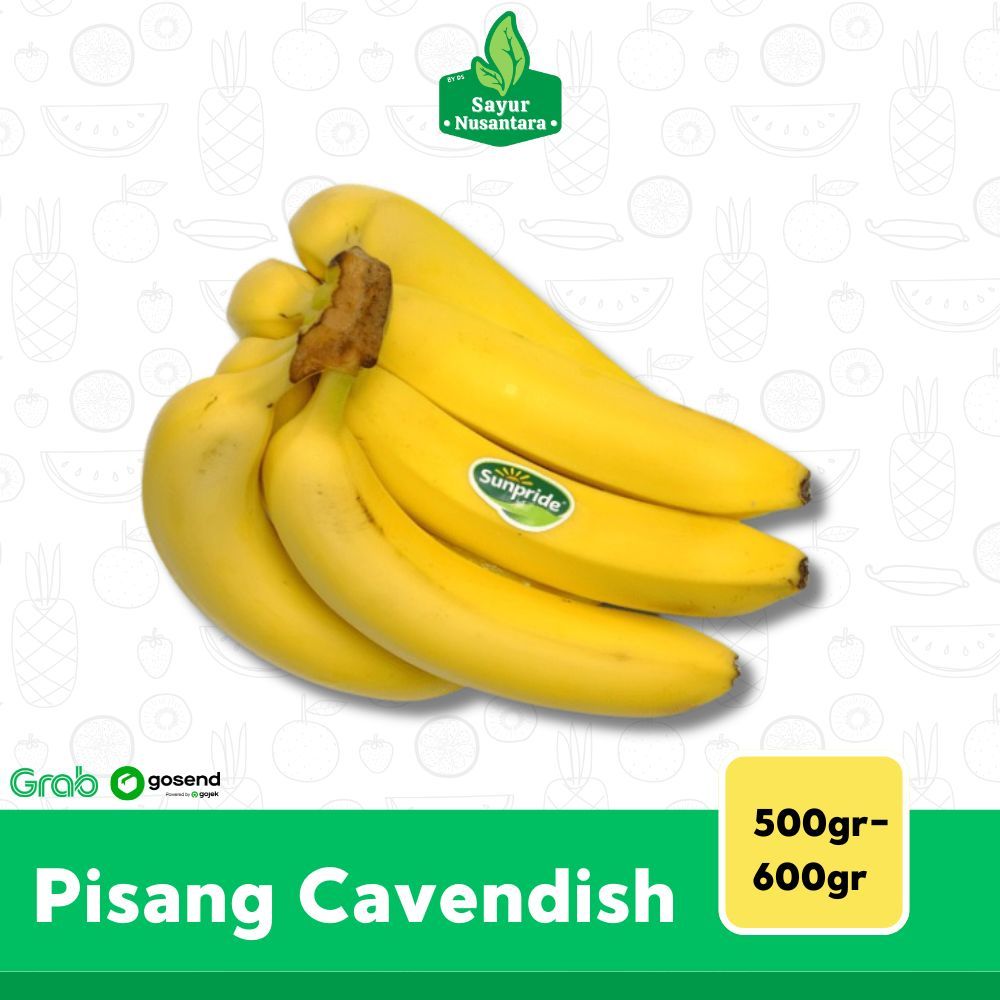 Jual Buah Pisang Cavendis Fresh 500g-600g - Sayur Nusantara | Shopee Indonesia