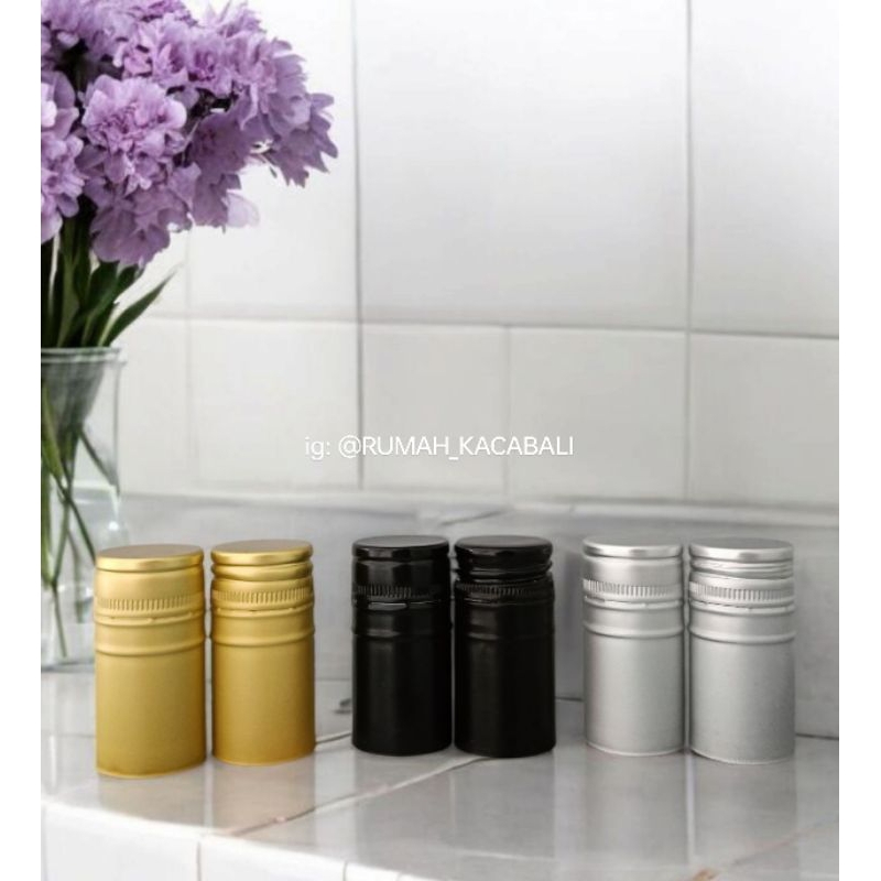 Jual Tutup botol ulir panjang botol wine iceland ukuran 30mmx52mm ...