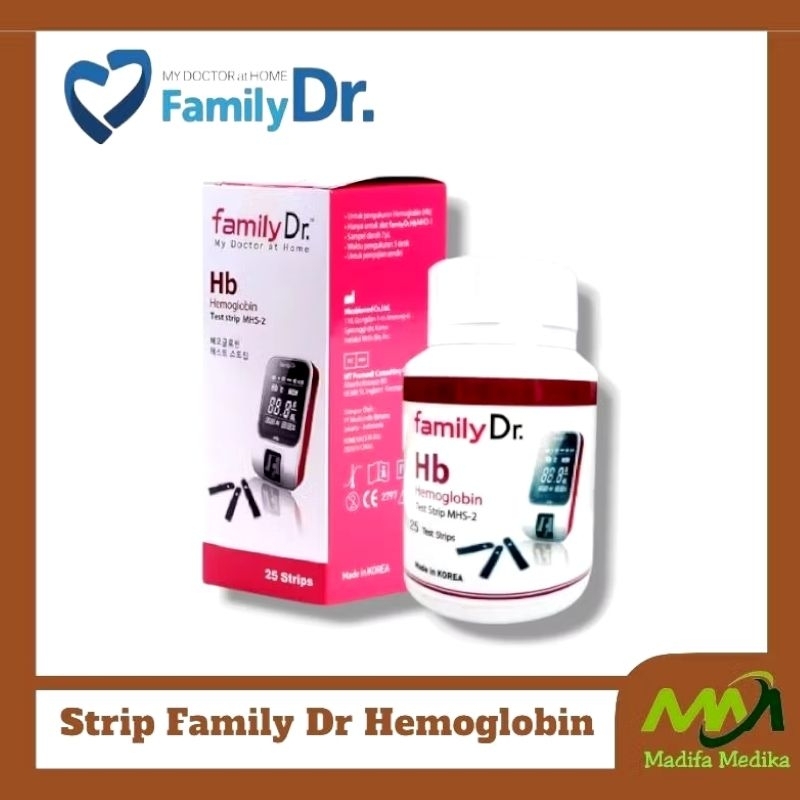 Jual Strip Family Dr Hemoglobin Family Dr HB Strip HB Family Dr | Shopee Indonesia