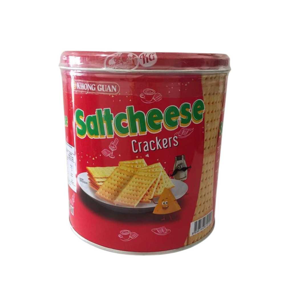 Jual Khong Guan Saltcheese Crackers 336gr Biskuit Krakers Mentega ...