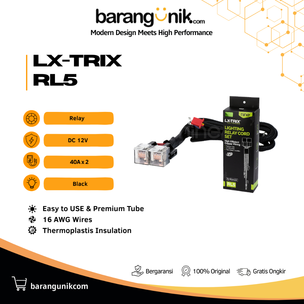 Jual KABEL SET RELAY LAMPU TEMBAK UNTUK MOTOR NINE LX-TRIX RL5 | Shopee ...