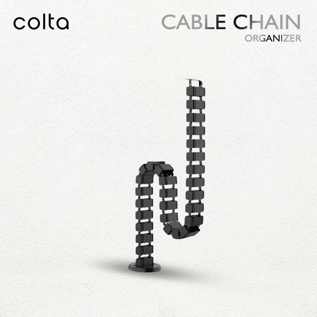 Jual Colta Organizer Cable Management Chain Kabel | Shopee Indonesia