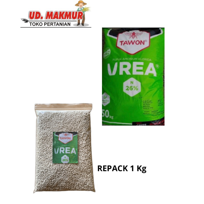Jual Pupuk Urea Tawon Granul Repack 1Kg Original | Shopee Indonesia
