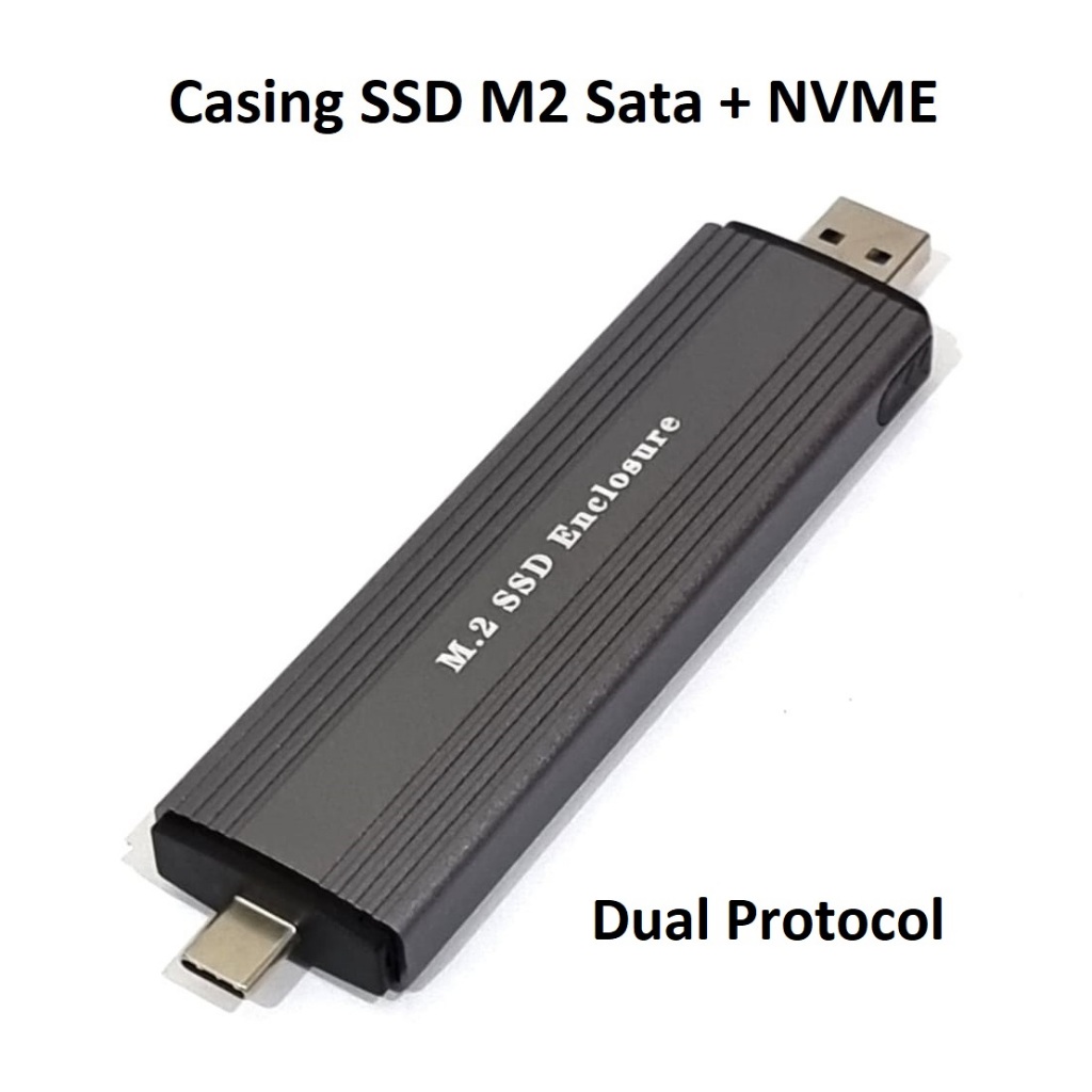 Jual Casing SSD M2 NVME SATA USB High Speed SSD M.2 Enclosure | Shopee ...