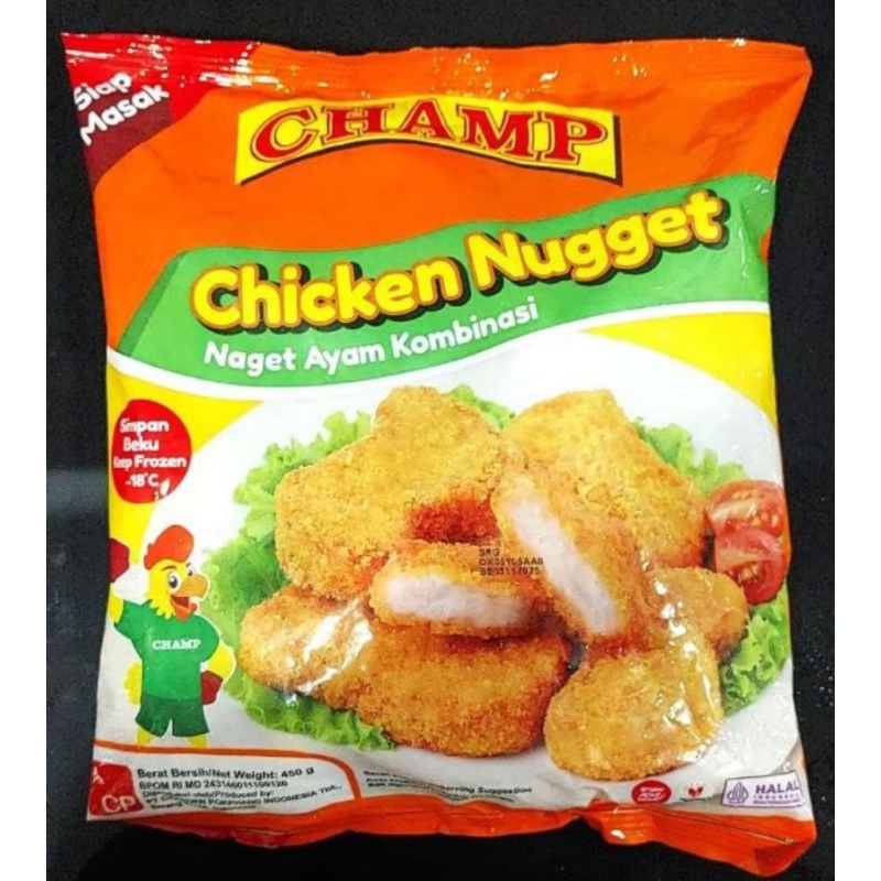 Jual naget champ 450g | Shopee Indonesia