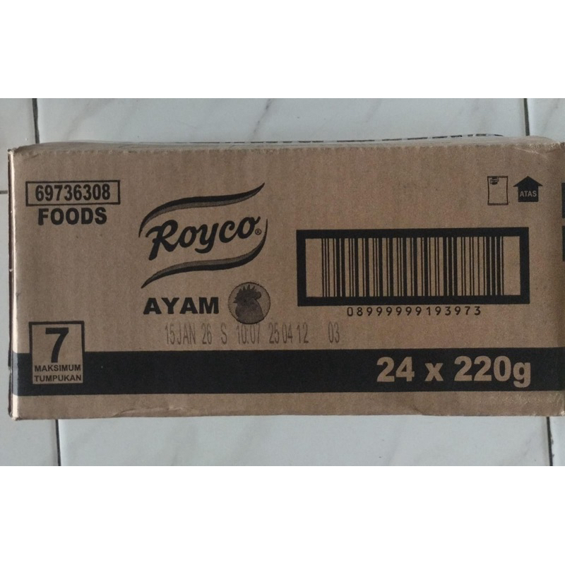 Jual Royco Kaldu Sapi / Ayam 220 gr / 220 gram x 24 pcs per Dus ...