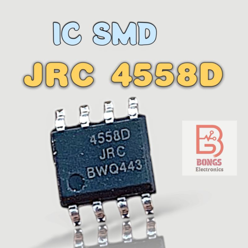 Jual IC 4558D JRC / JRC4558D SMD | Shopee Indonesia