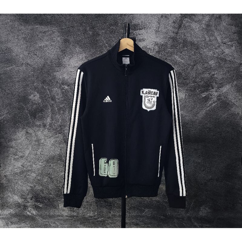 Jual (TRACKTOP ADIDAS BALOK BIG LOGO BLACK STRIP WHITE) | Shopee Indonesia