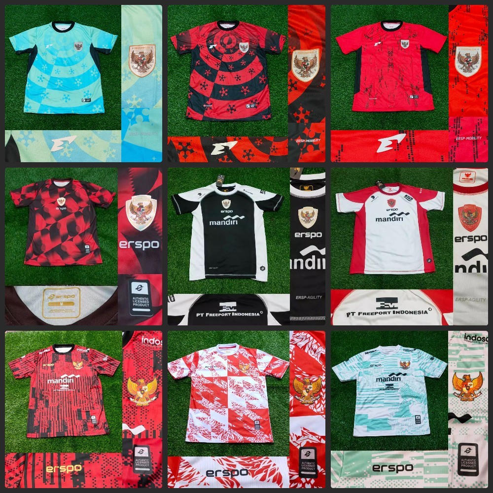 Jual TIMNAS INDONESIA TRAINING PREMATCH JERSEY BAJU BOLA 2024/2025 ...