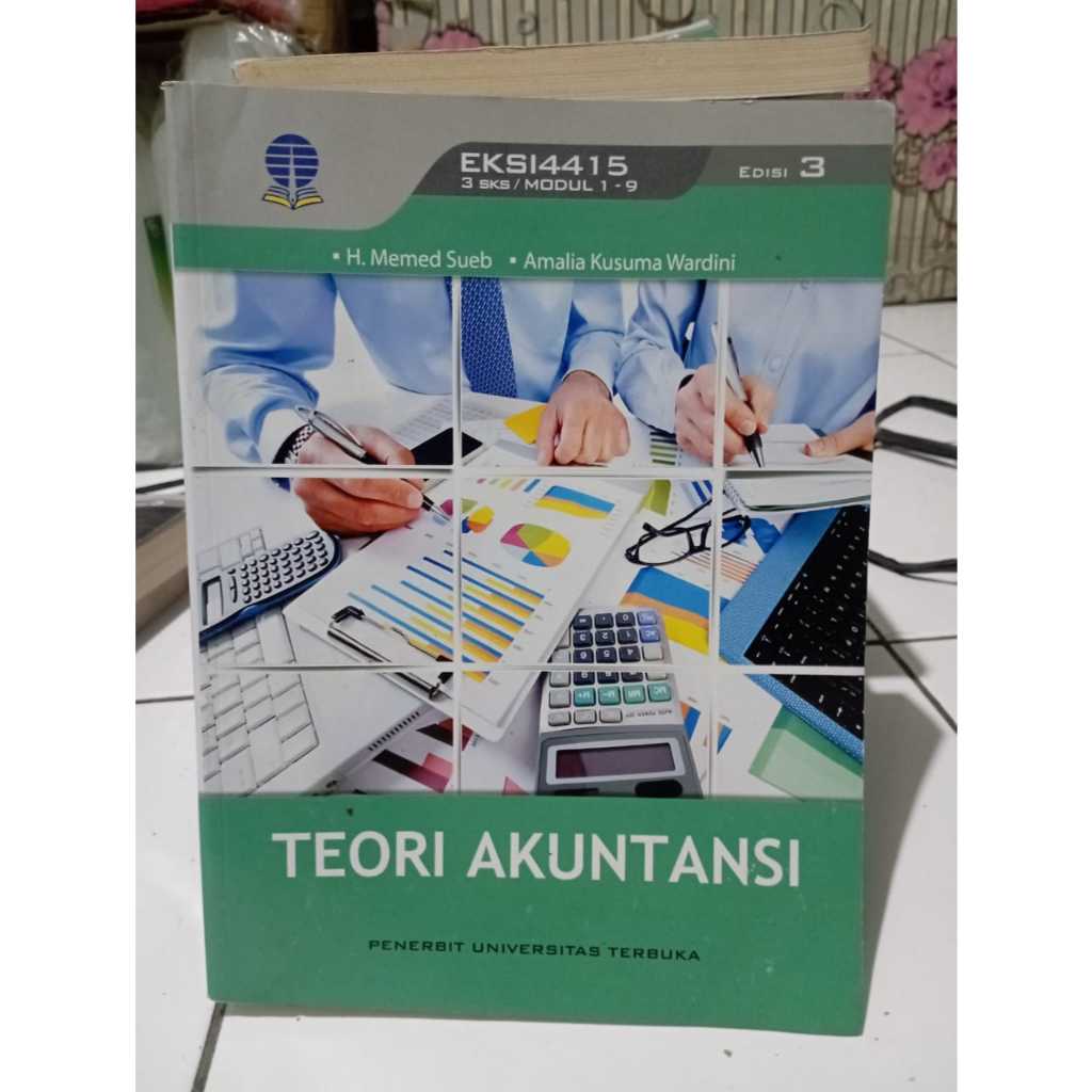 Jual Modul UT Buku Teori Akuntansi EKSI4415 Edisi 3 | Shopee Indonesia