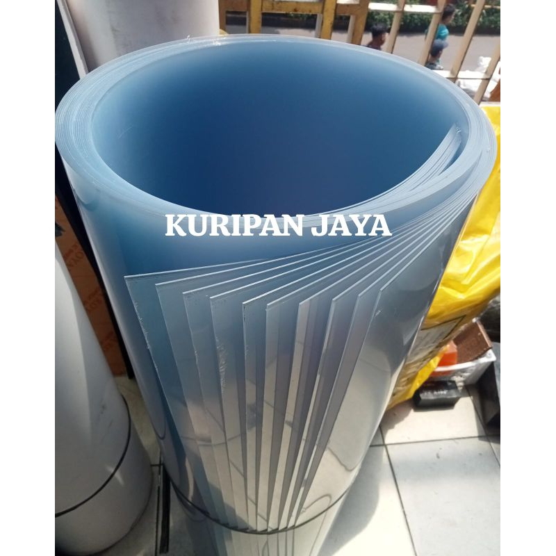 Jual Mika Pvc Sheet Clear Lembaran Tebal 0,5mm x 100cm x 200cm /Mika Plastik Pvc | Shopee Indonesia