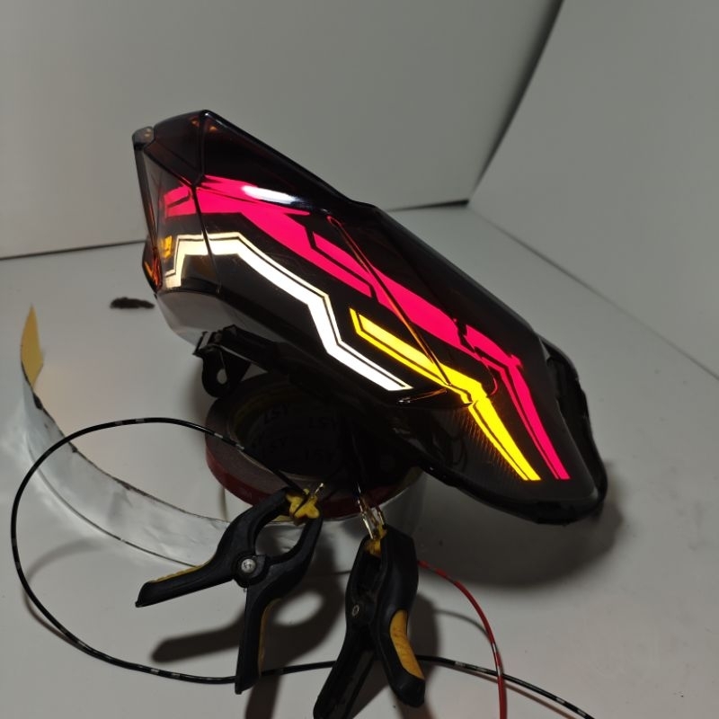 Jual stoplamp lazy vario led old 2015/2017 fullset mode 5 | Shopee ...