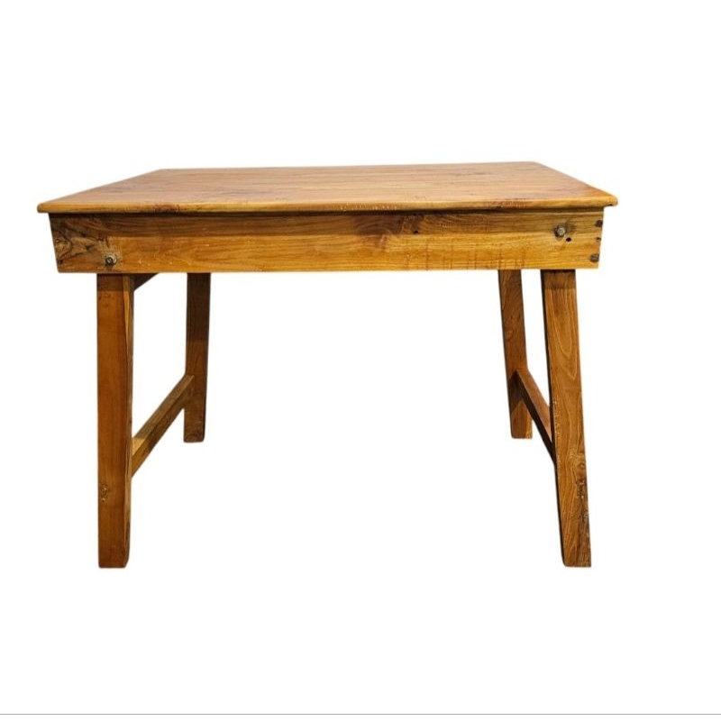 Jual Meja kayu jati Lipat 90cm x 60cm x 70cm | Shopee Indonesia