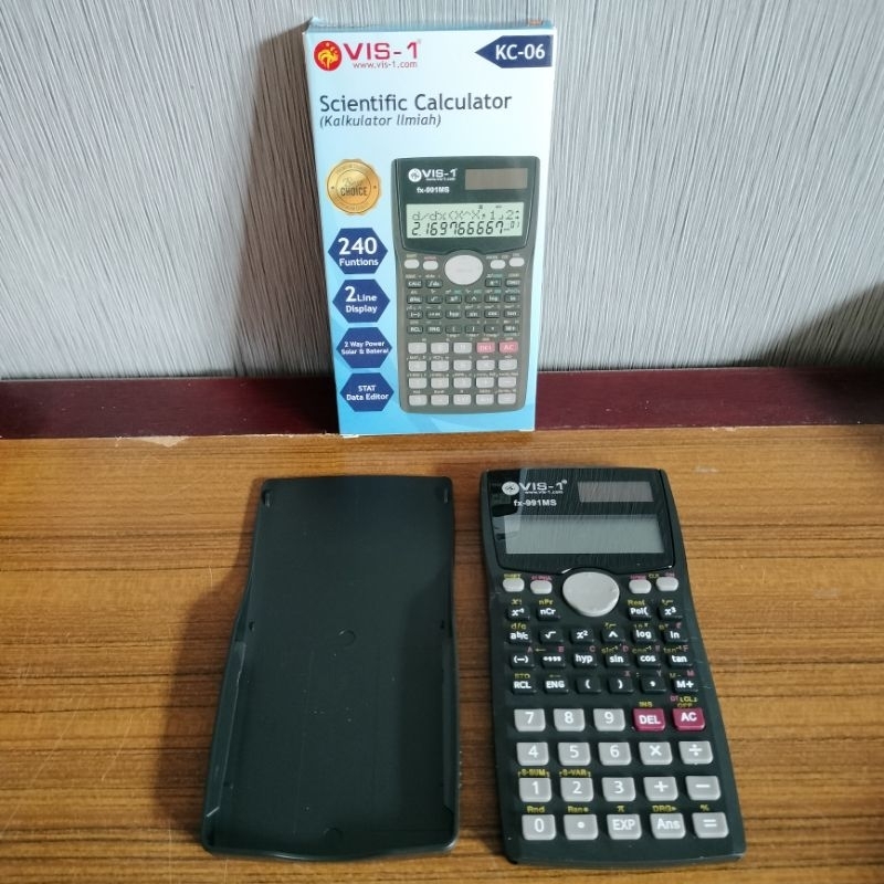Jual Kalkulator Scientific Vis-1 KC06 / Kalkulator Ilmiah | Shopee ...