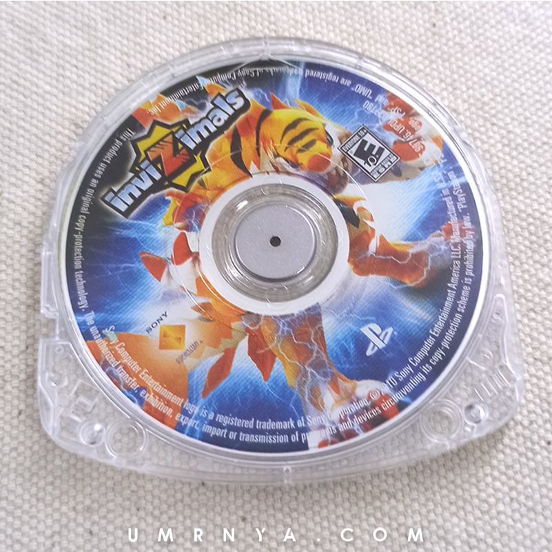 Jual Kaset PSP UMD Invizimals Invi Zimal Playstation Portable Game CD ...