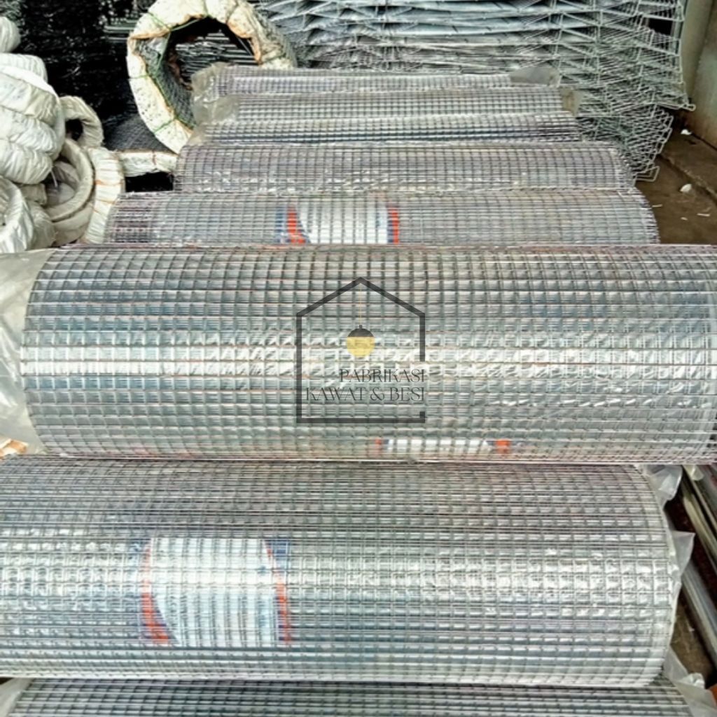 Jual Kawat Loket Mesh Galvanis 2mm Kotak 50x50mm | Anti Karat Kawat ...