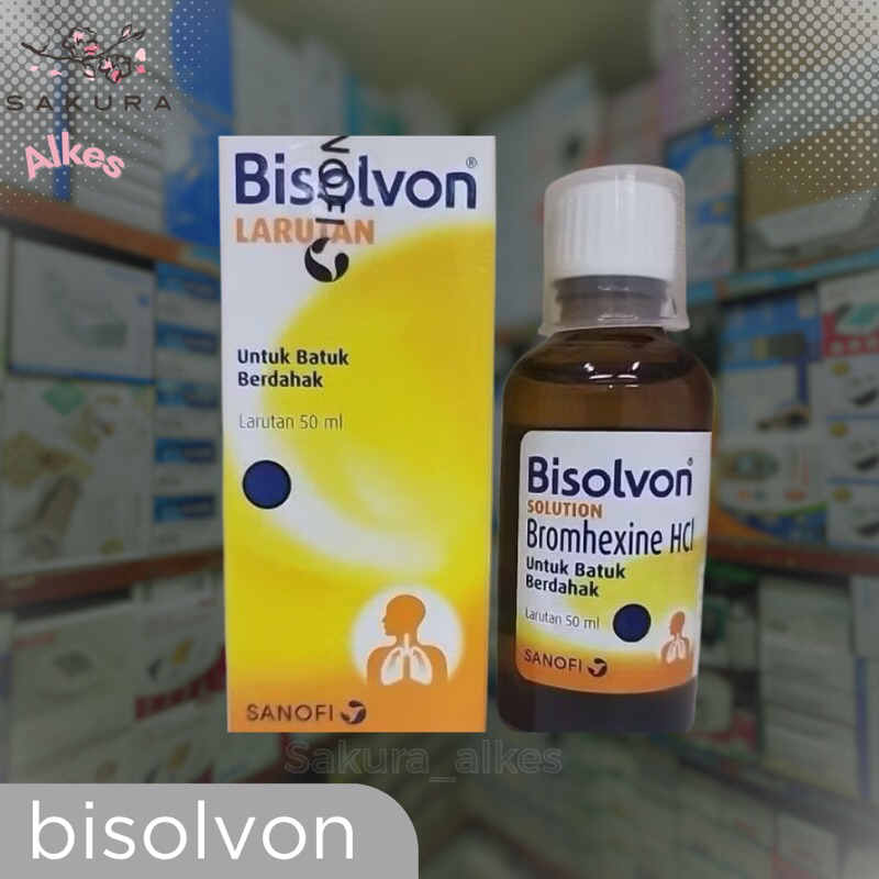 Jual BISOLVON SOLUTION 50 ML - Bisolvon Larutan Nebulizer Pengencer ...