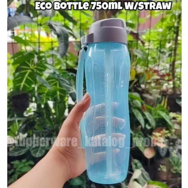 Jual Botol Tupperware ECO BOTTLE 500ML dan 750ML STRAW Dan FLIP Ori ...
