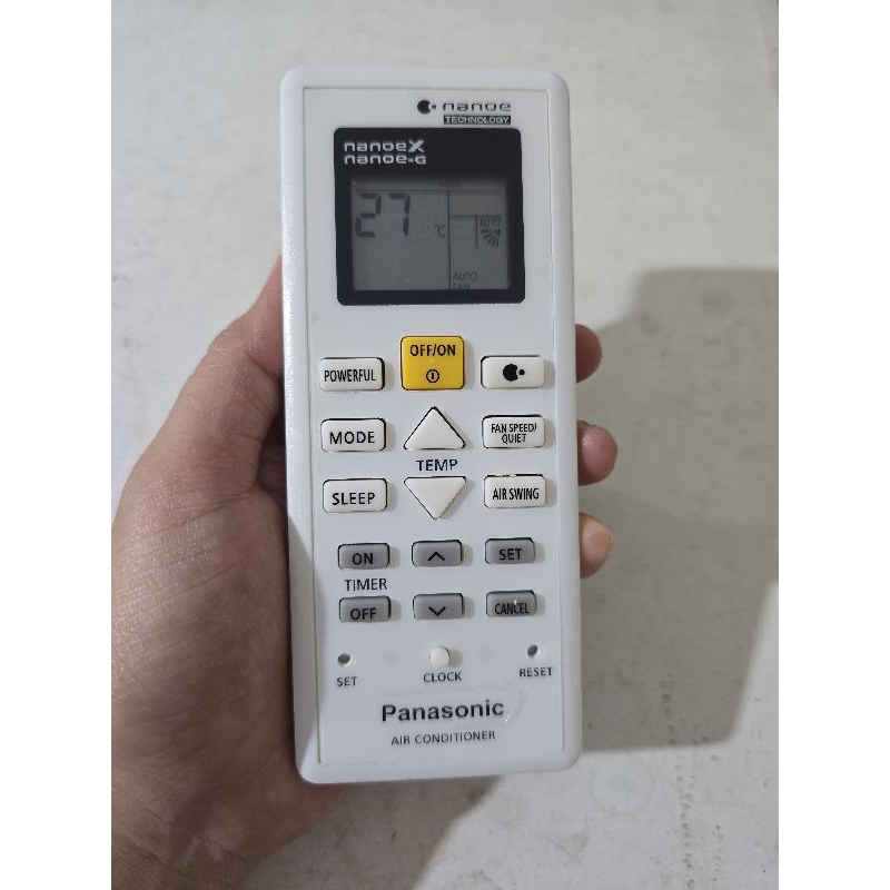Jual REMOT AC PANASONIC NANOE X BARU | Shopee Indonesia