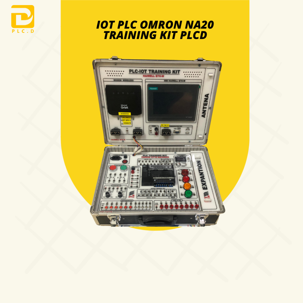 Jual Trainer Kit IoT Aktuator HMI (Omron CP1E-NA20DT-D) | Shopee Indonesia
