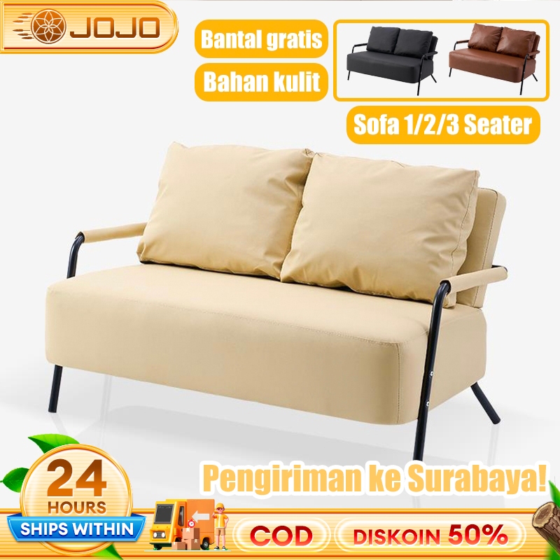Jual Sofa Minimalis Sofa Ruang Tamu Sofa Bed Sofa Set Sofa 1/2/3 Seater Sofa Empuk Multifungsi ...