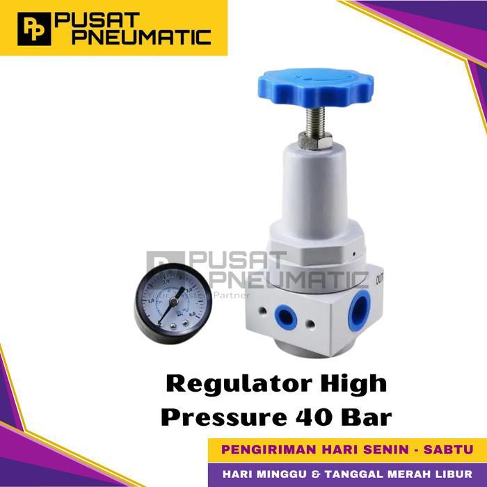 Jual QTYH 08 Pneumatic Air Pressure Relief Control Regulator High ...