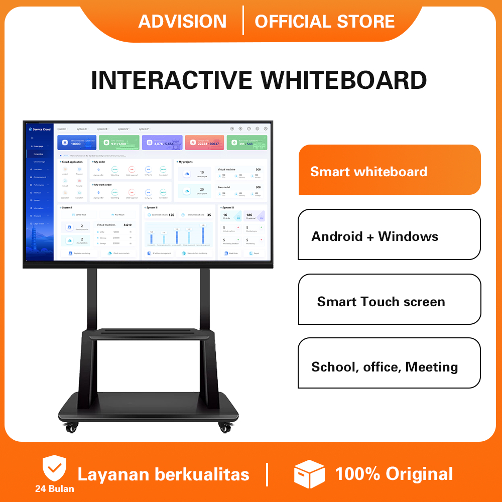 Jual Interactive Whiteboard/Education TV Touchscreen 65 inch | Shopee ...