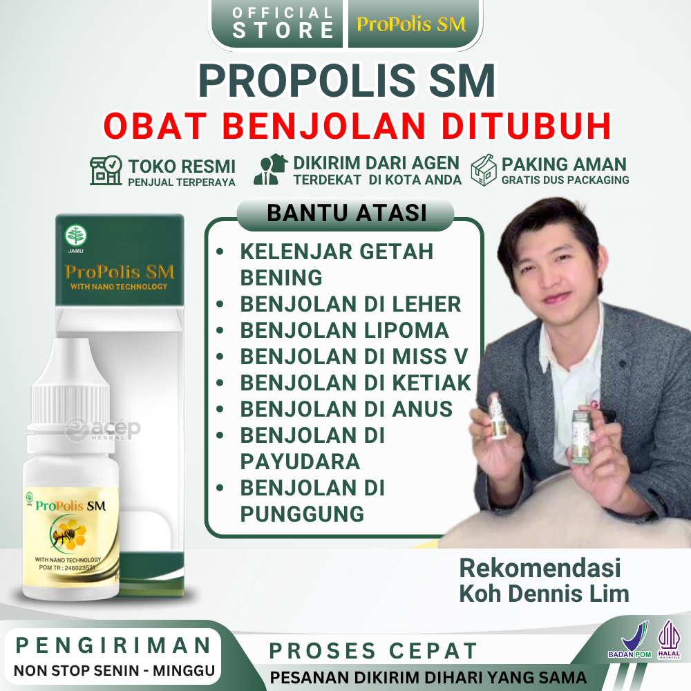 Jual Obat Benjolan di Leher Lipoma Kelenjar Getah Bening Herbal ...