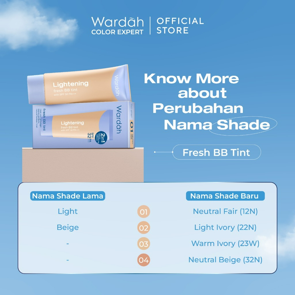 Jual WARDAH LIGHTENING FRESH BB TINT ALL SHADE 15ML 2IN1 MAKEUP SPF ...