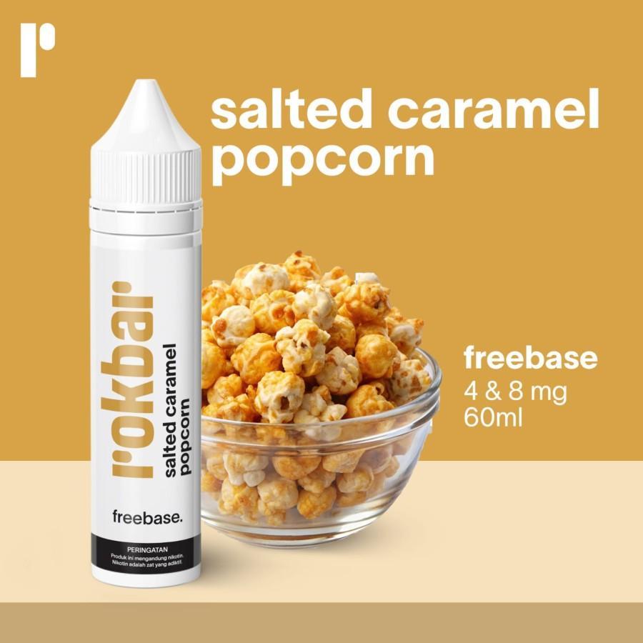 Jual Liquid Rokbar Salted Caramel Popcorn 4MG/8MG 60ML | Shopee Indonesia