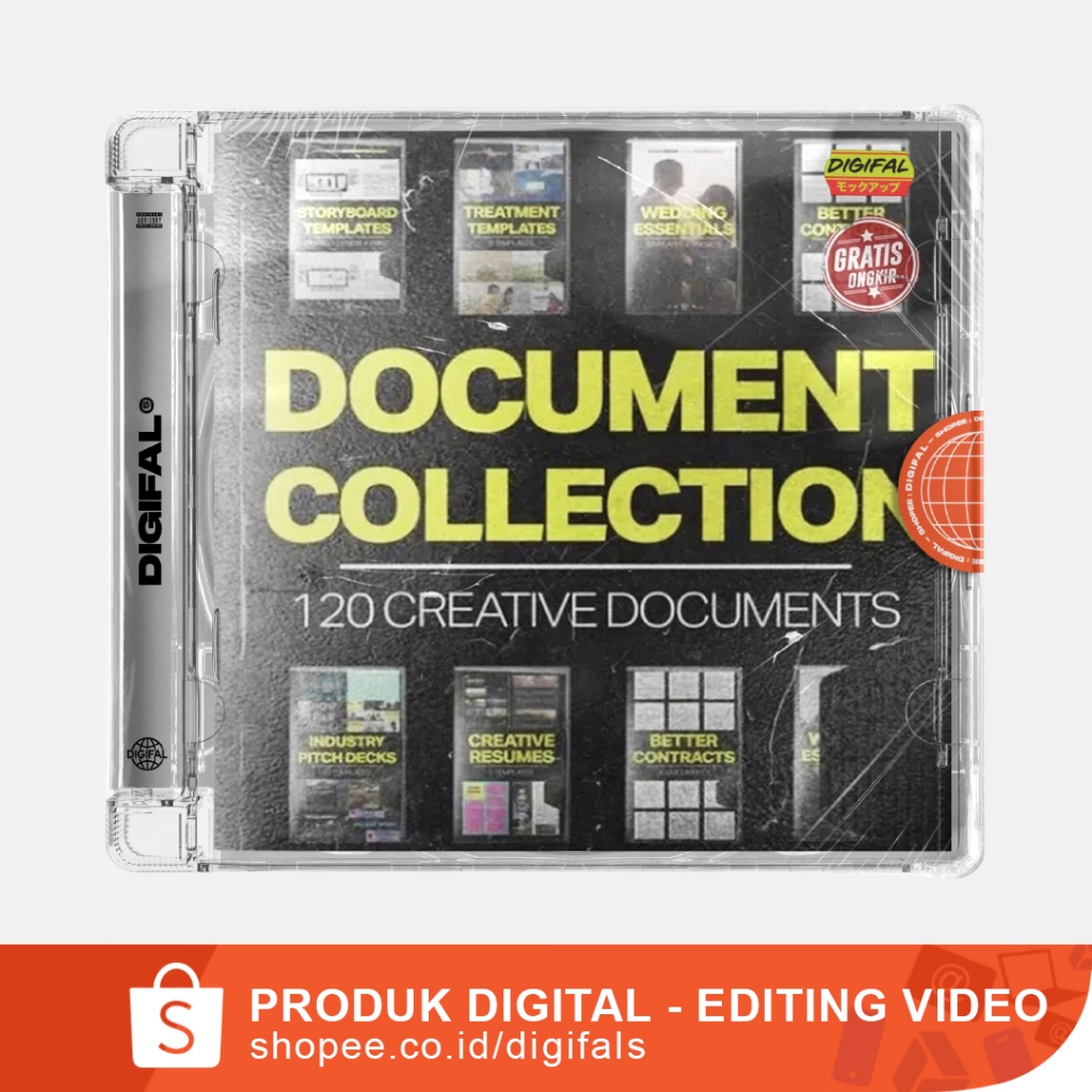 Jual 120 Document Collection - Tropic colour / Footage / Font / LUTs ...