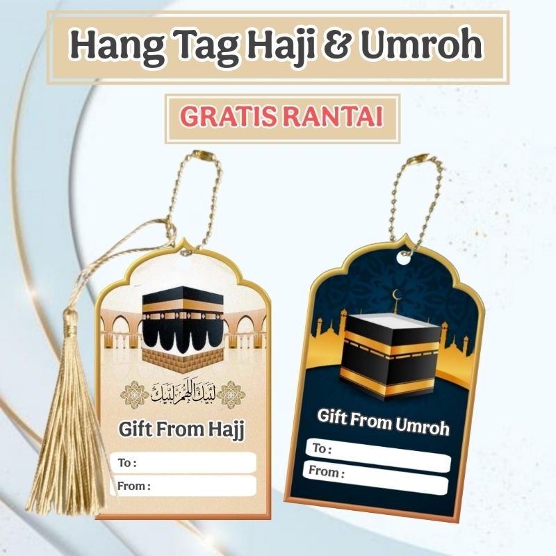 Jual Hang Tag Haji & Umroh Kartu Ucapan Haji & Umroh | Shopee Indonesia
