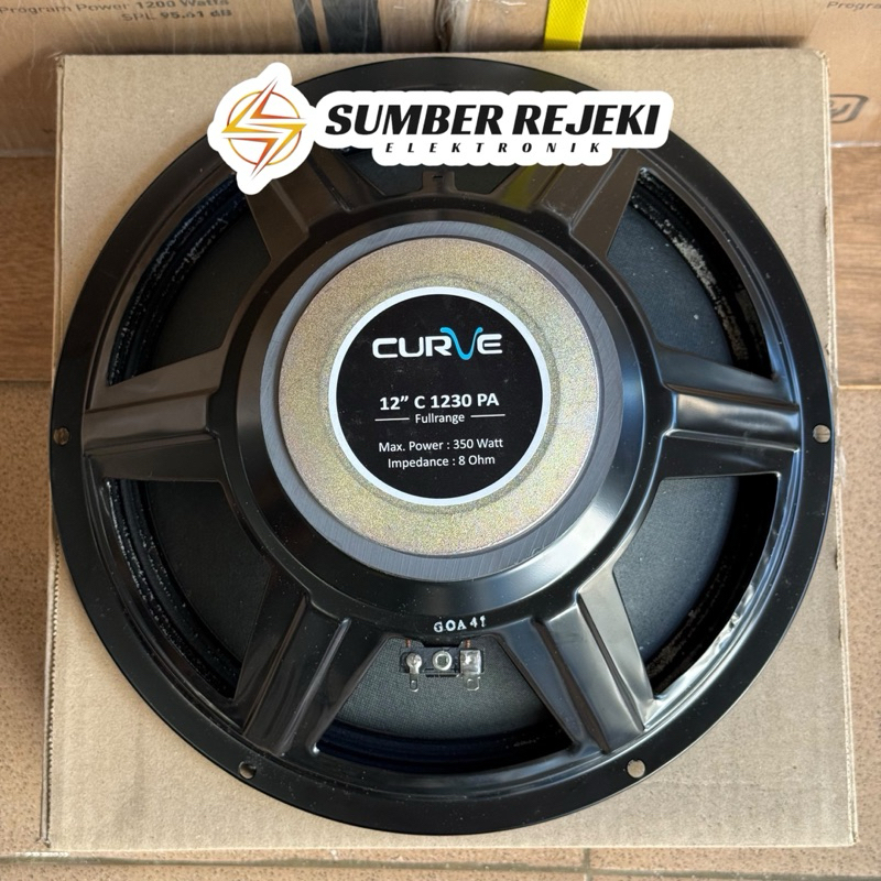 Jual Speaker CURVE 1230 PA 12inch Full Range Original Curve | Shopee ...