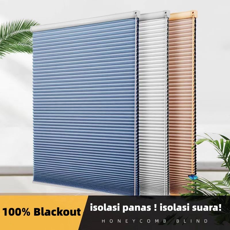 Jual Honeycomb Blind Blackout 100% - Tirai Minimalis - Gorden Minimalis ...