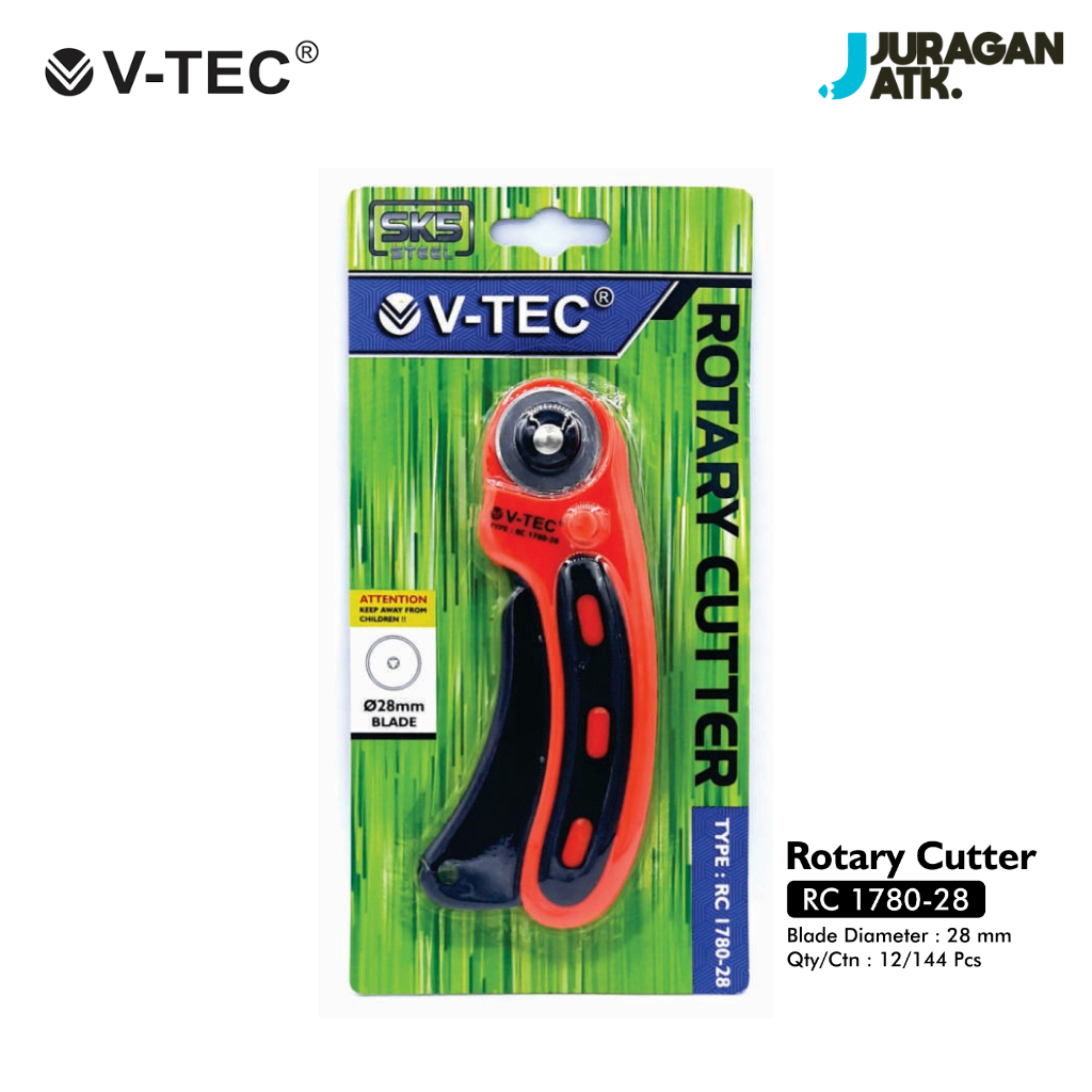 Jual Rotary Cutter Pemotong Putar V-Tec RC 1780-28 | Shopee Indonesia