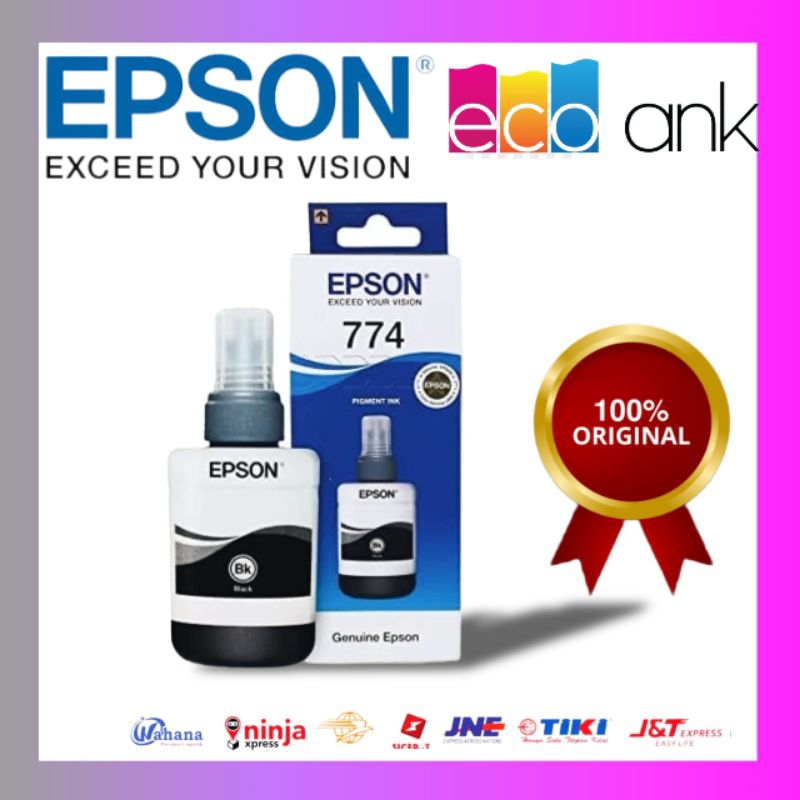 Jual Tinta Epson 774 Black (original) | Shopee Indonesia