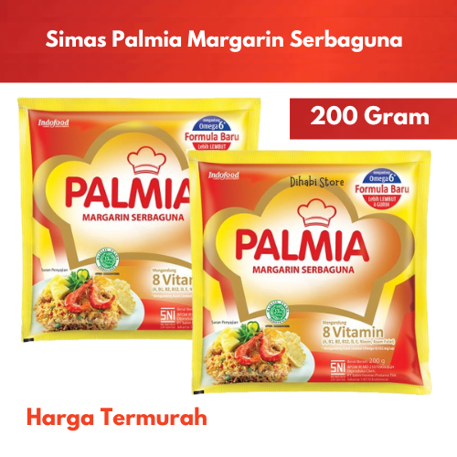 Jual Simas Palmia Margarin Mentega Serbaguna 200 Gram | Shopee Indonesia