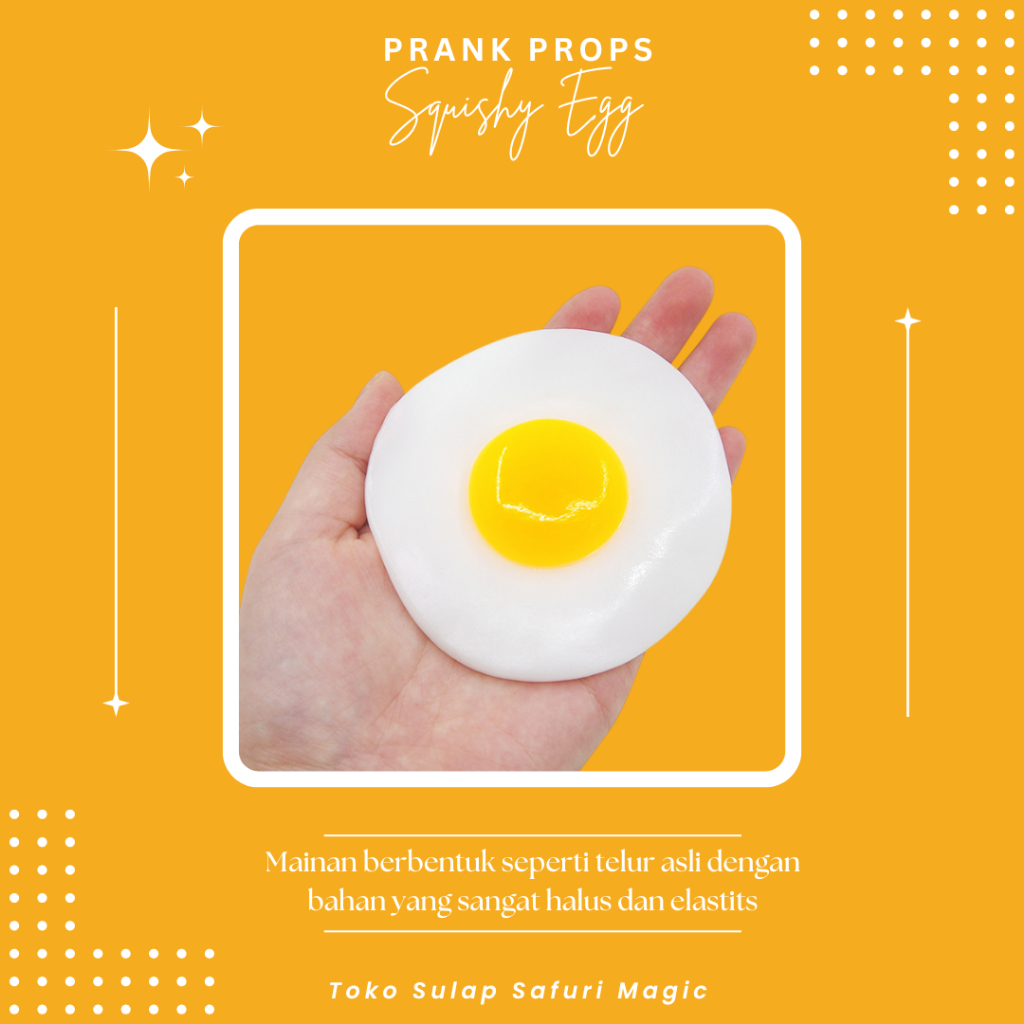 Jual Alat Prank Squishy Egg - Squishy Telur - Prank Telur - Mainan ...