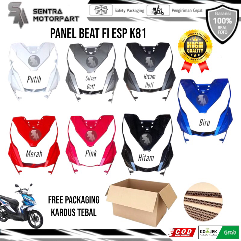Jual Panel tameng depan beat fi injeksi esp beat street 2017 2018 2019 ...