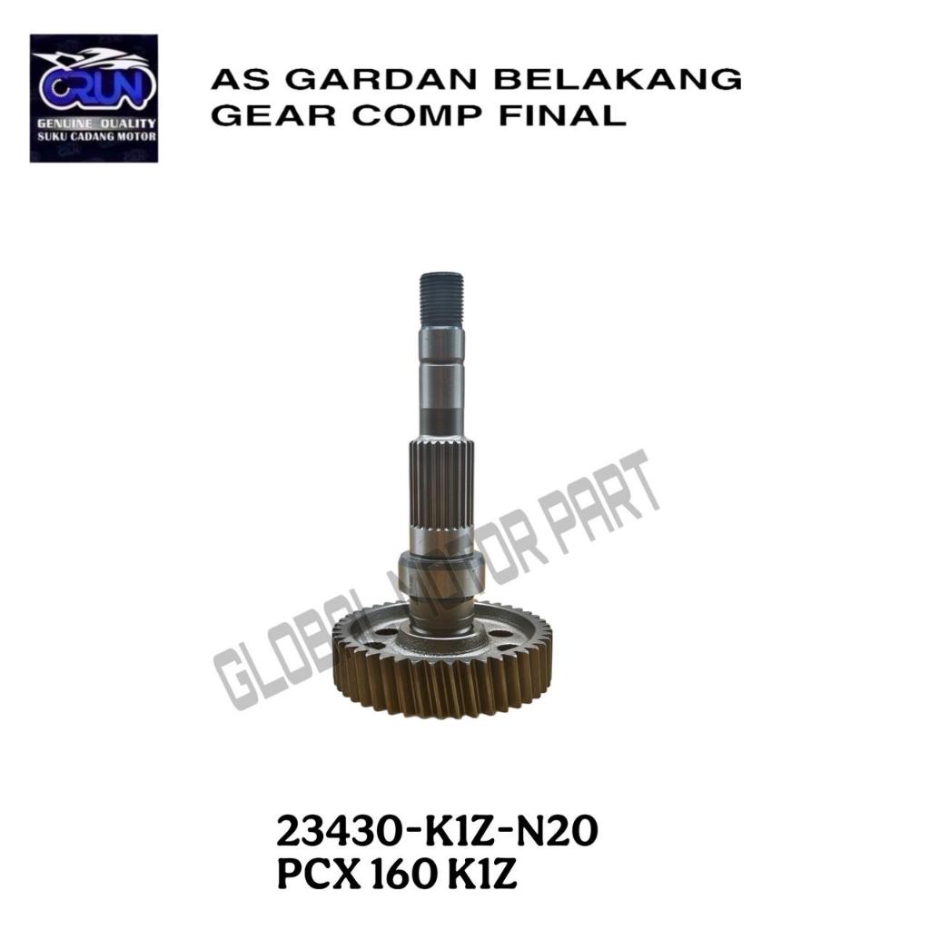 Jual CRUN As Roda Belakang Honda PCX 160 EHEV K1Z/As Gardan PCX 160 ...
