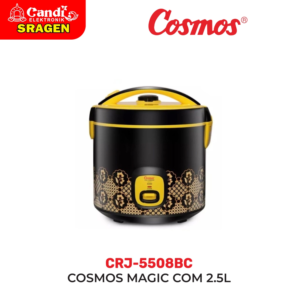 Jual COSMOS Magic Com Rice Cooker 2.5L - CRJ-5508BC | Shopee Indonesia